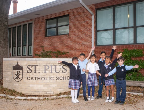 History of SPX - St. Pius X Catholic School - Dallas, TX